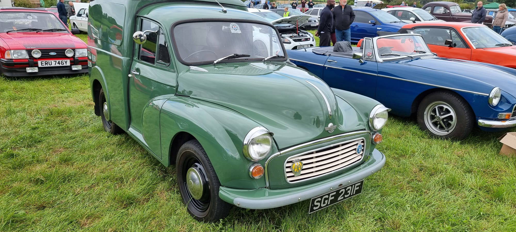 Morris Minor Van - Bath Festival of Motoring